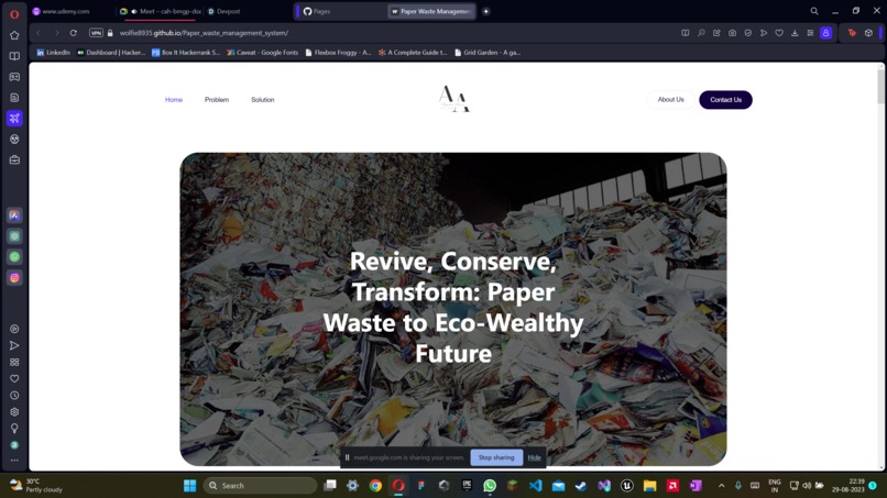 Paper Waste Management System | Devpost