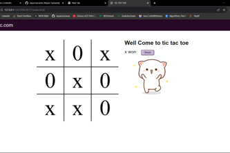tic tac toe game | Devpost