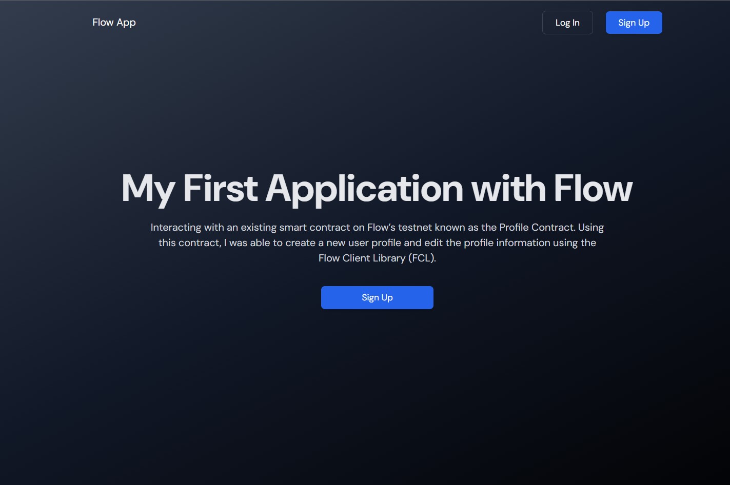 A Decentralized App Built with Flow | Devpost