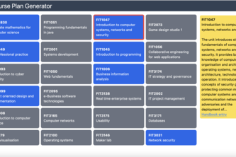 Course Plan Generator | Devpost