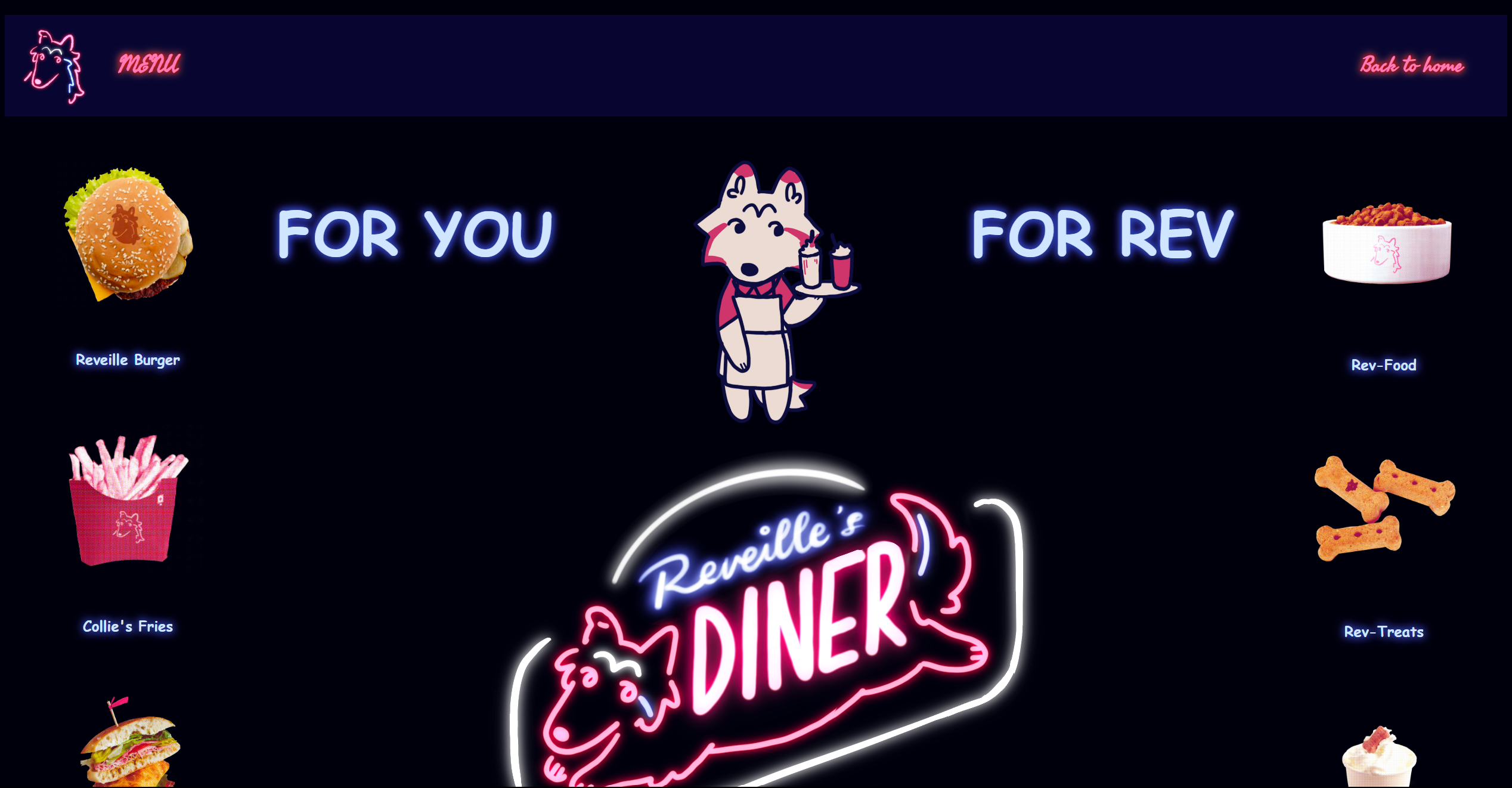 Reveille's Diner | Devpost