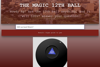 The 12th Ball | Devpost
