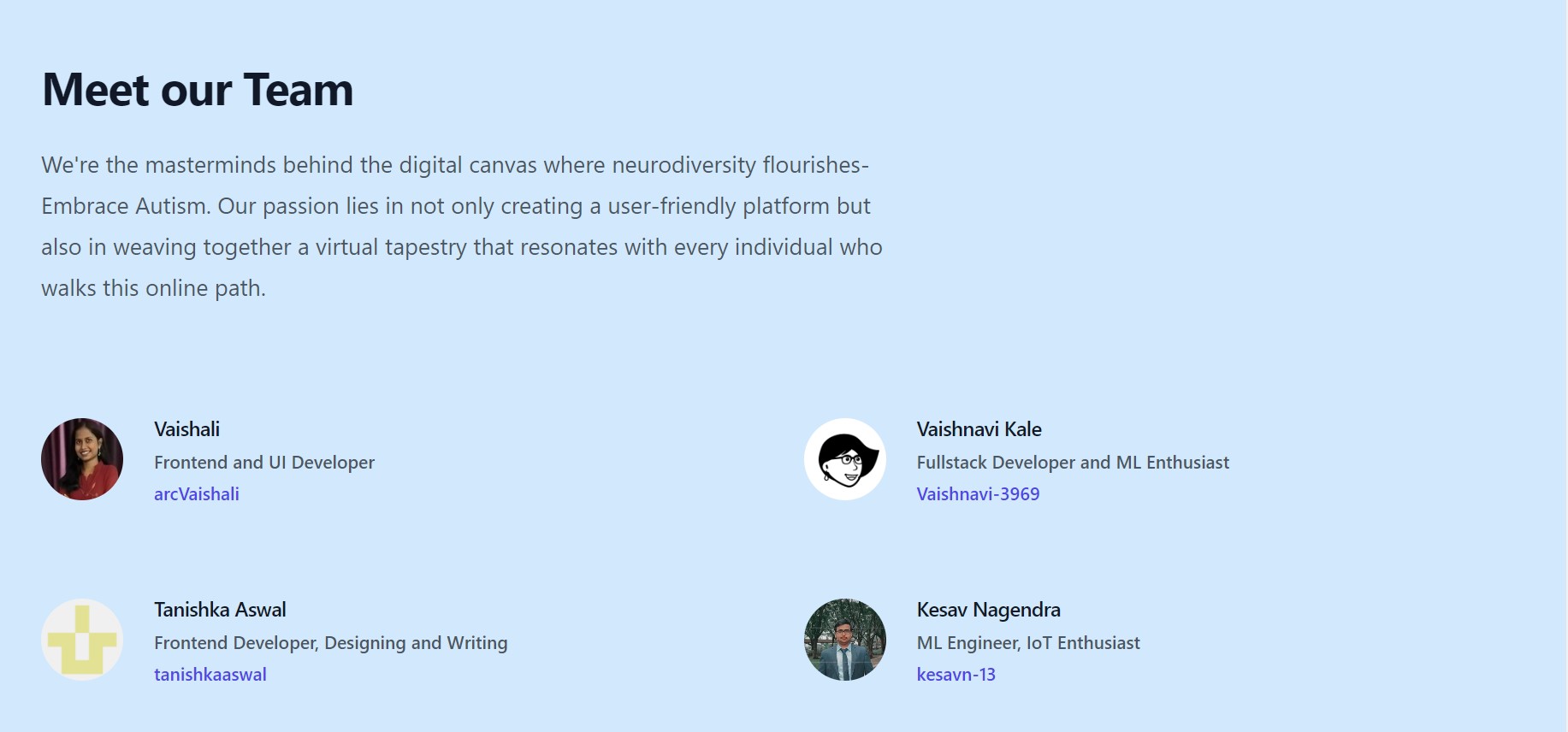 Embrace Autism | Devpost