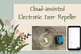 Cloud-assisted Electronic Deer Repeller | Devpost