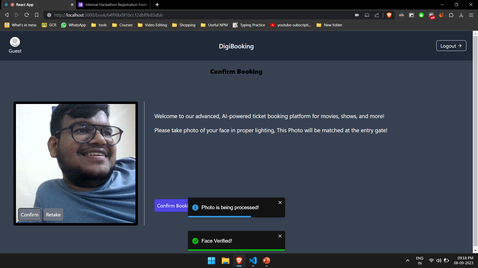 Digi Booking | Devpost