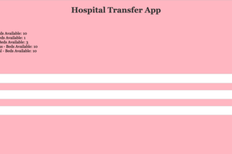 Hospital Patient Transfer App | Devpost