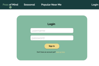 Peas of Mind | Devpost