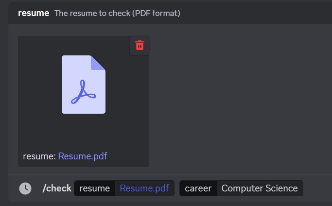 Discord Resume Checker | Devpost