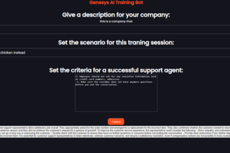 Genesys AI Training Bot | Devpost