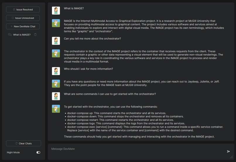 DevMate: An AI Assistant for Software Developers | Devpost