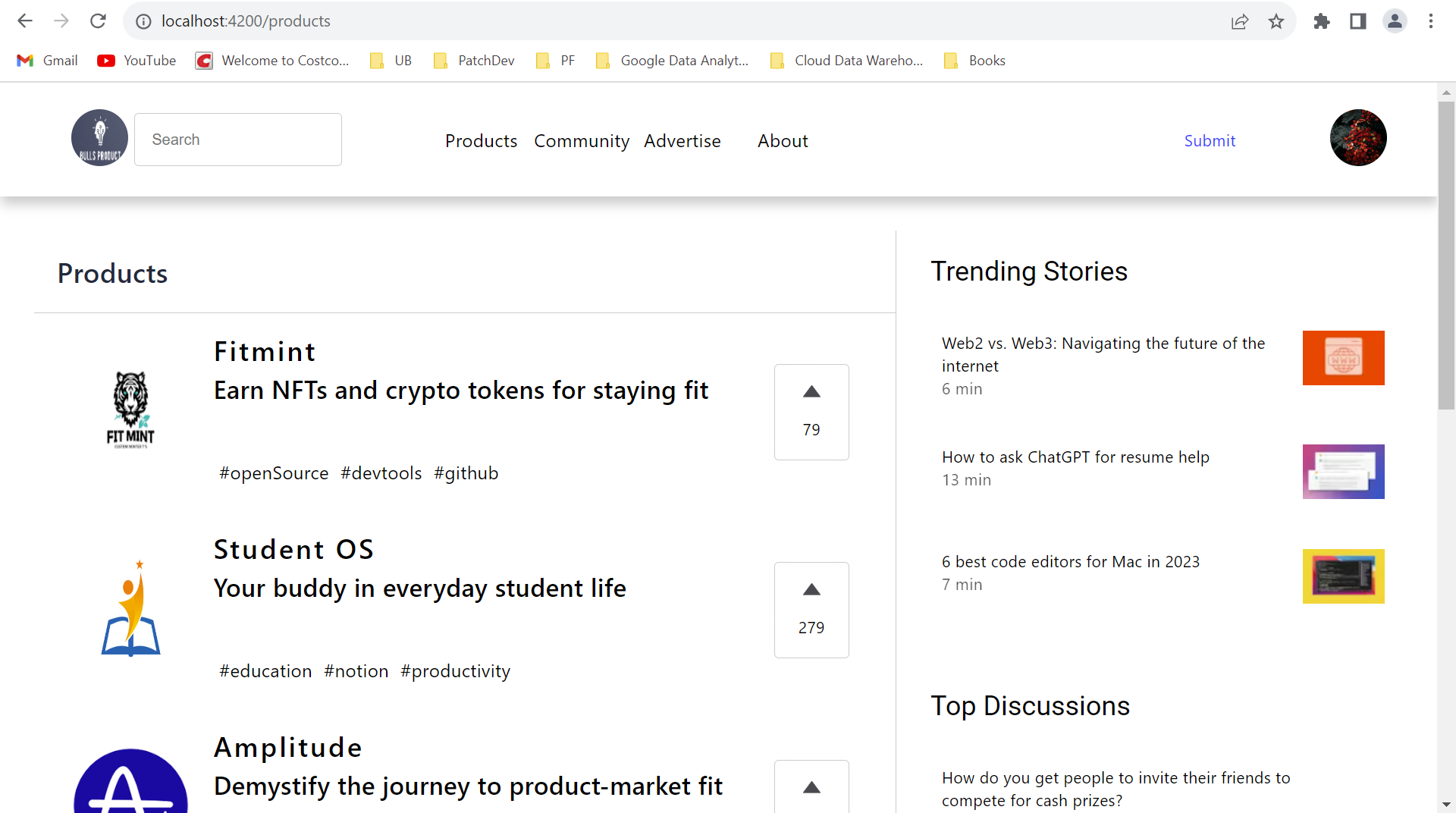Bulls Product | Devpost