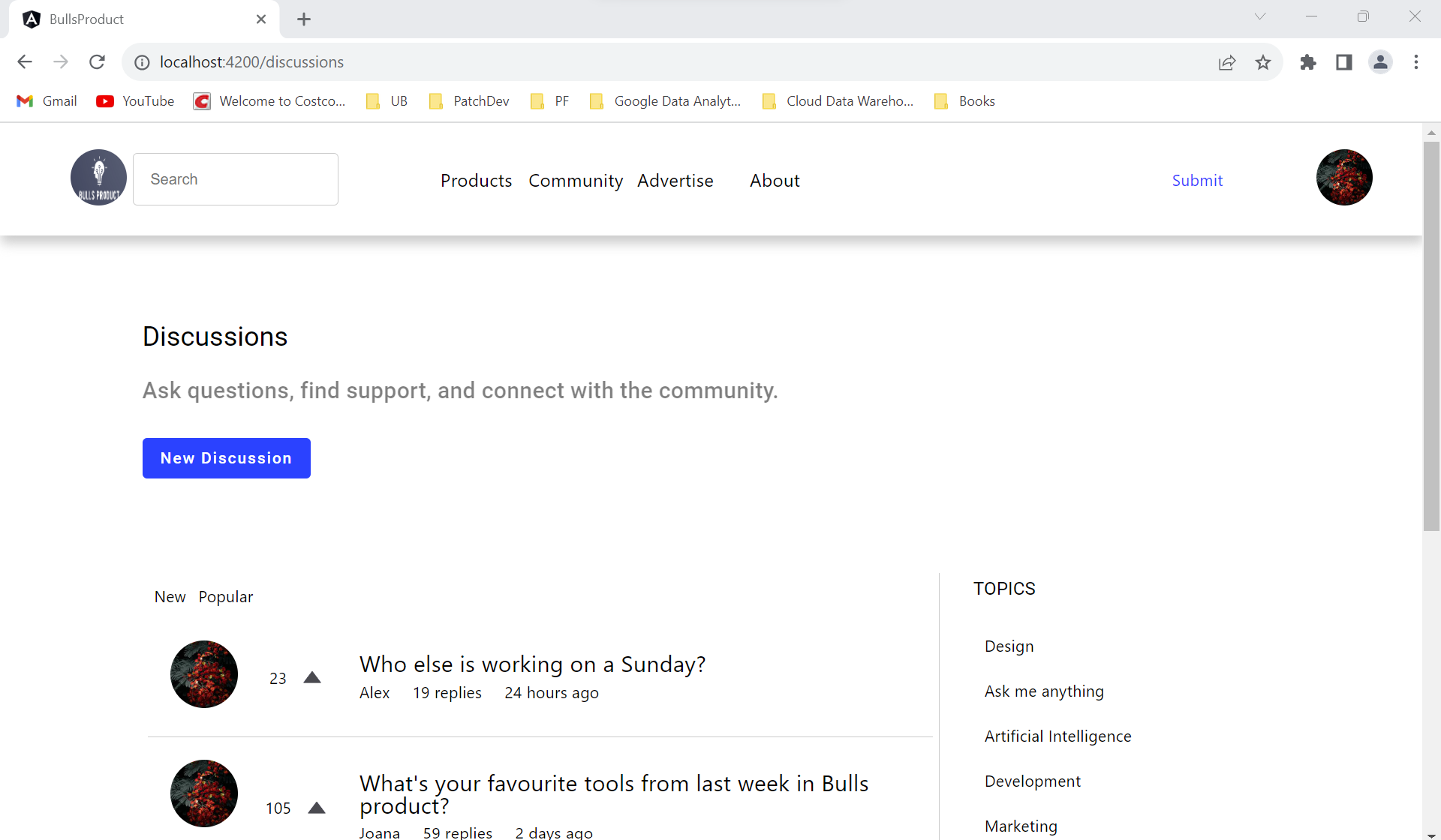 Bulls Product | Devpost