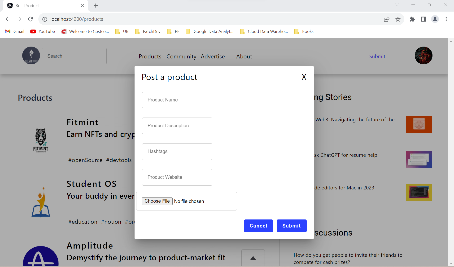 Bulls Product | Devpost
