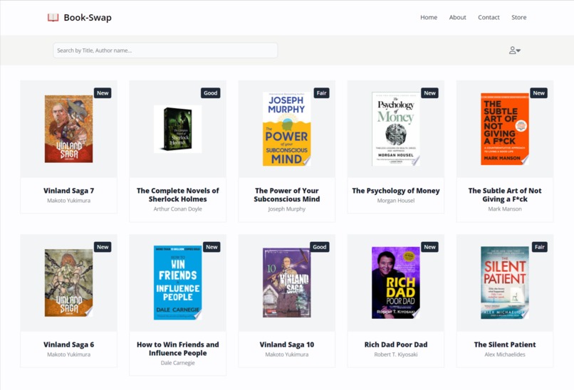 BookSwap: Book Exchange Platform | Devpost