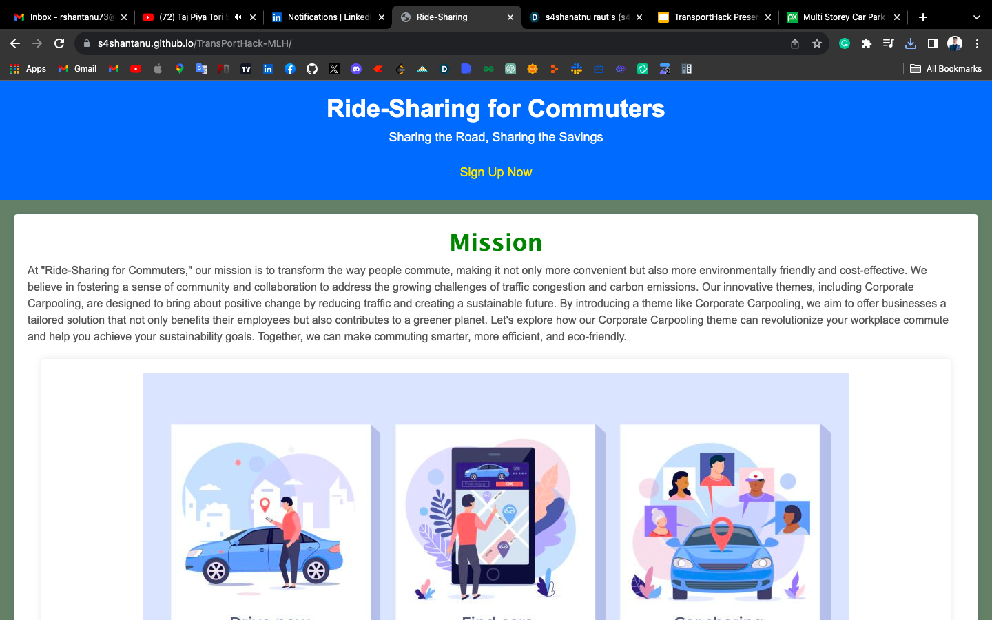 Ride-Sharing for Commuters | Devpost