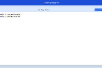 Mixed Direction | Devpost