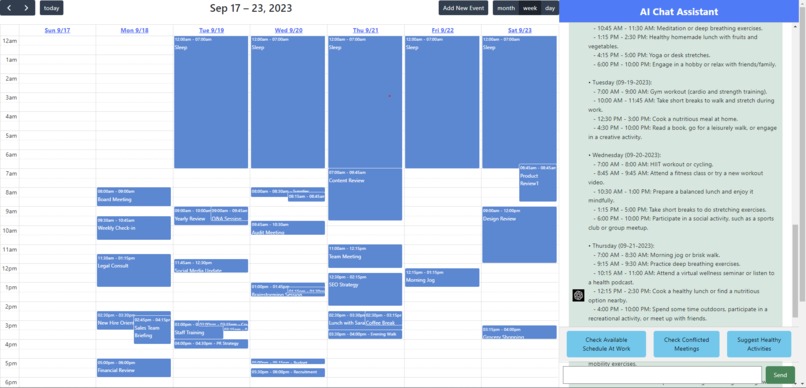 AI Calendar Assistant | Devpost