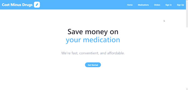 Cost Minus Drugs | Devpost