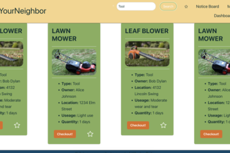 [52] - YourNeighbor | Devpost