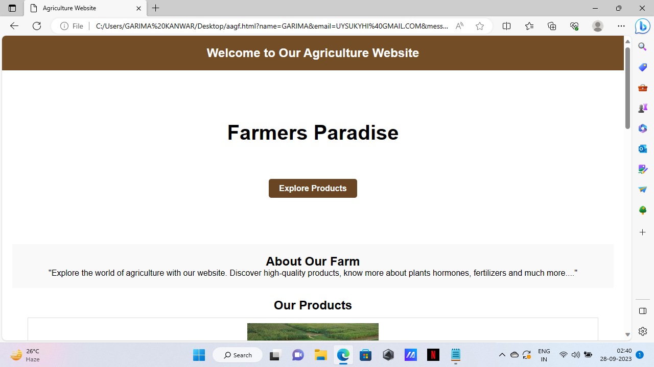 agriculture paradise | Devpost