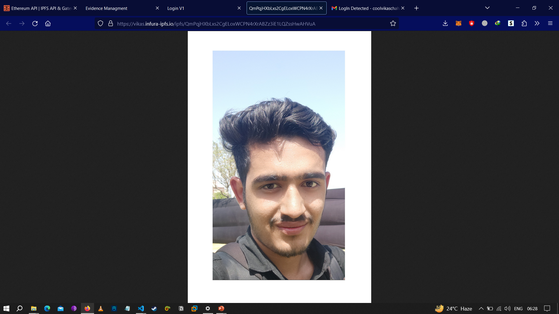Blockchain And Ai Based Evidence Management System Devpost