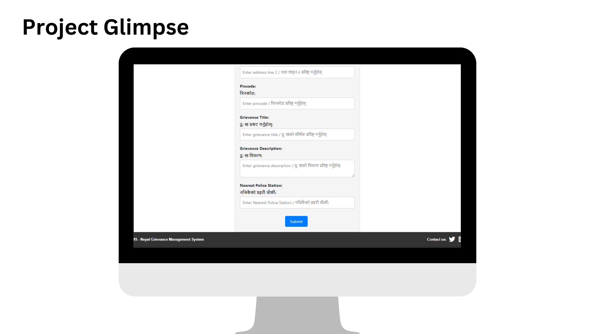 Nepal Public Grievance Management System | Devpost