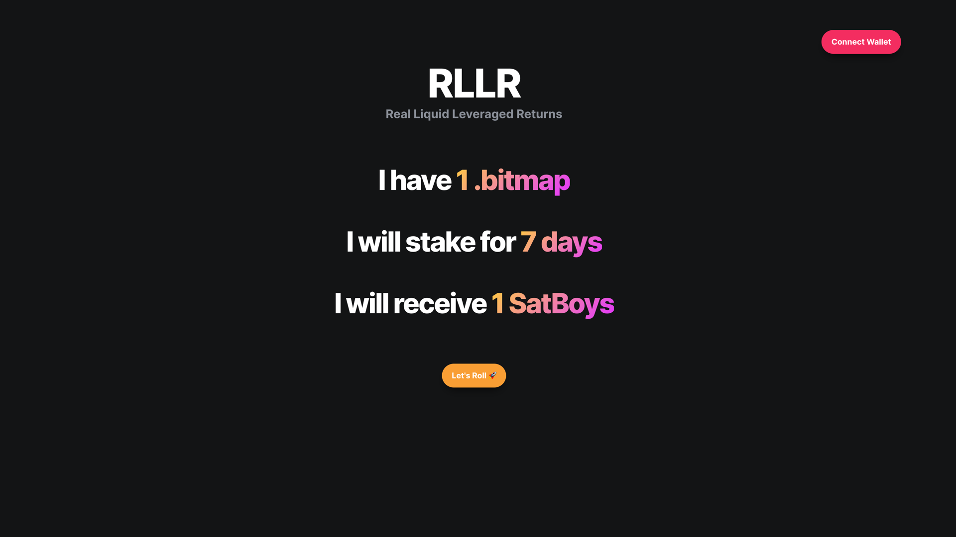 RLLR - Real Liquid Leveraged Assets | Devpost