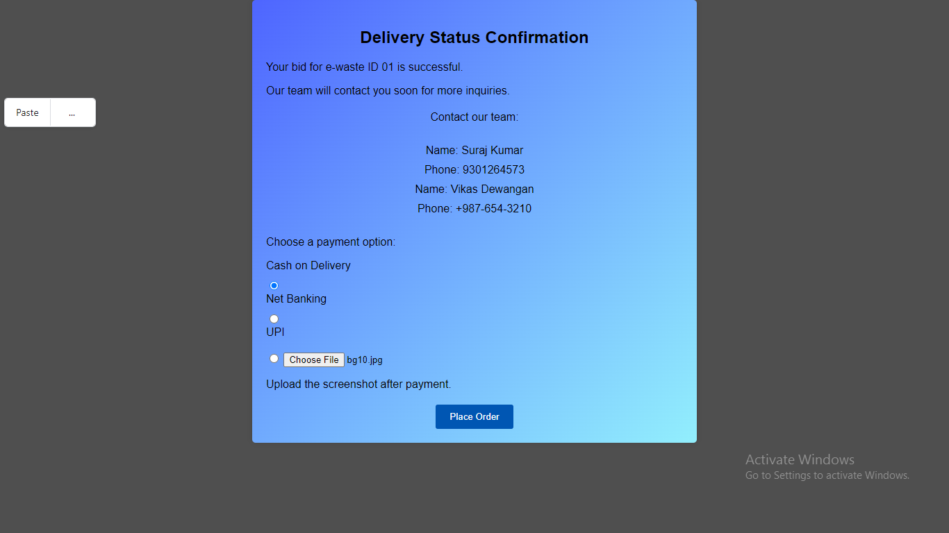 E-waste facility locator | Devpost