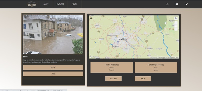 Relief Connect | Devpost