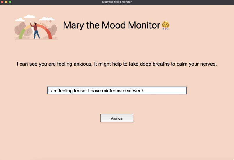 Mary - the Mood Monitor | Devpost