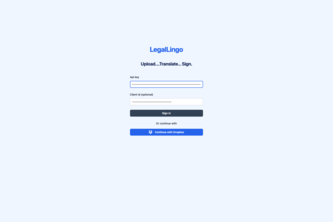 LegalLingo.ai | Devpost
