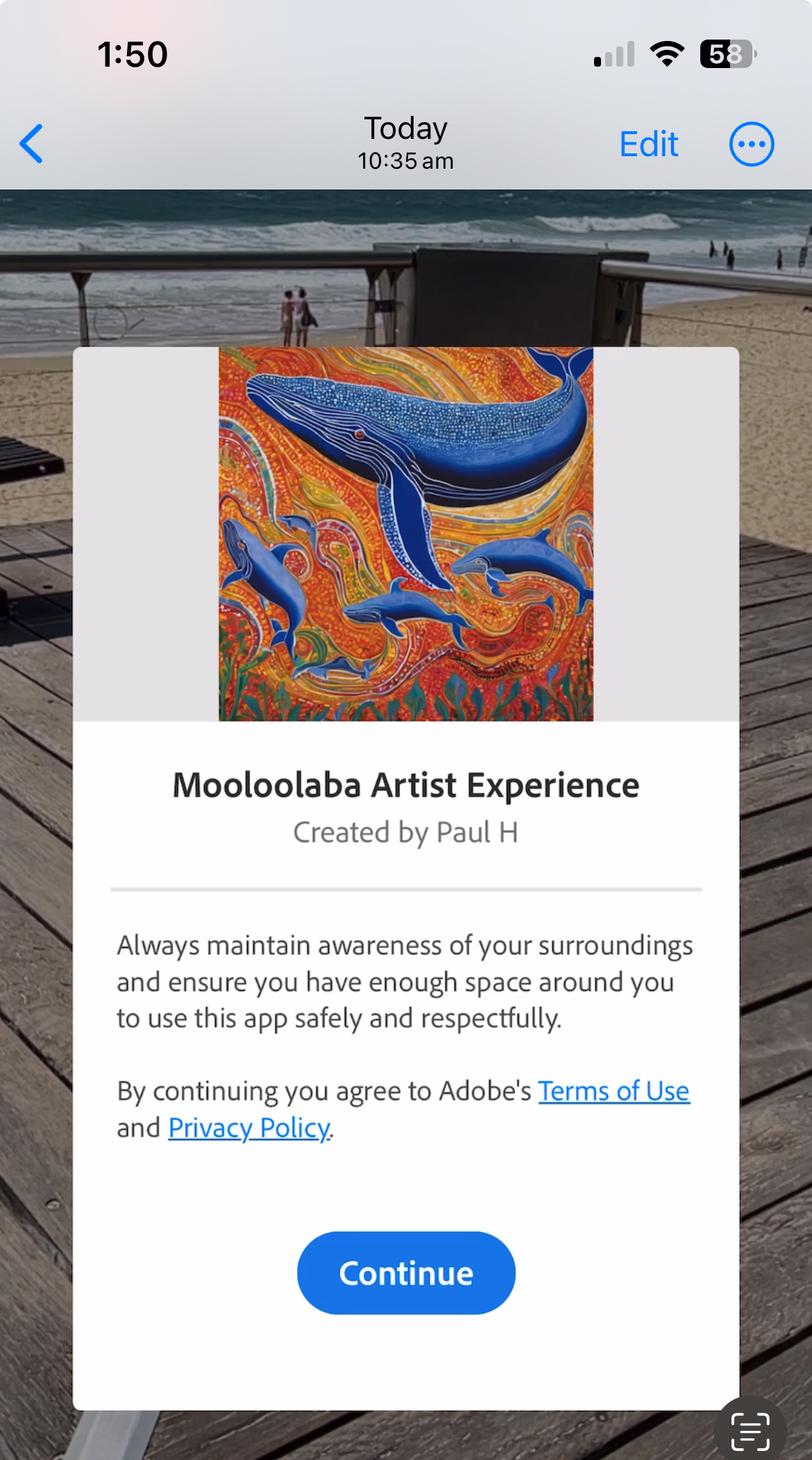 AR Artist Tourism Experience | Devpost