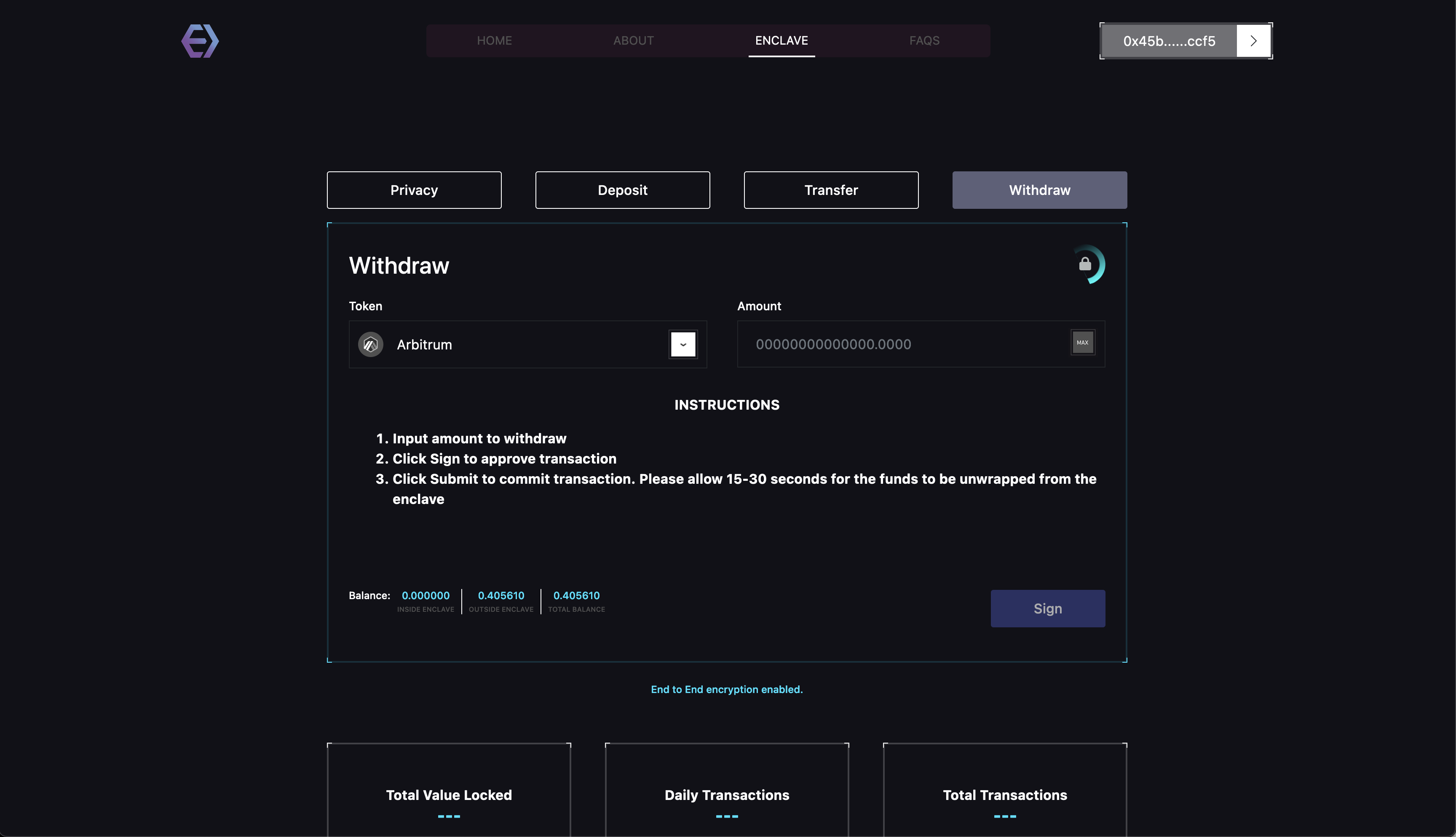 Wallet Abstraction and Encryption | Devpost