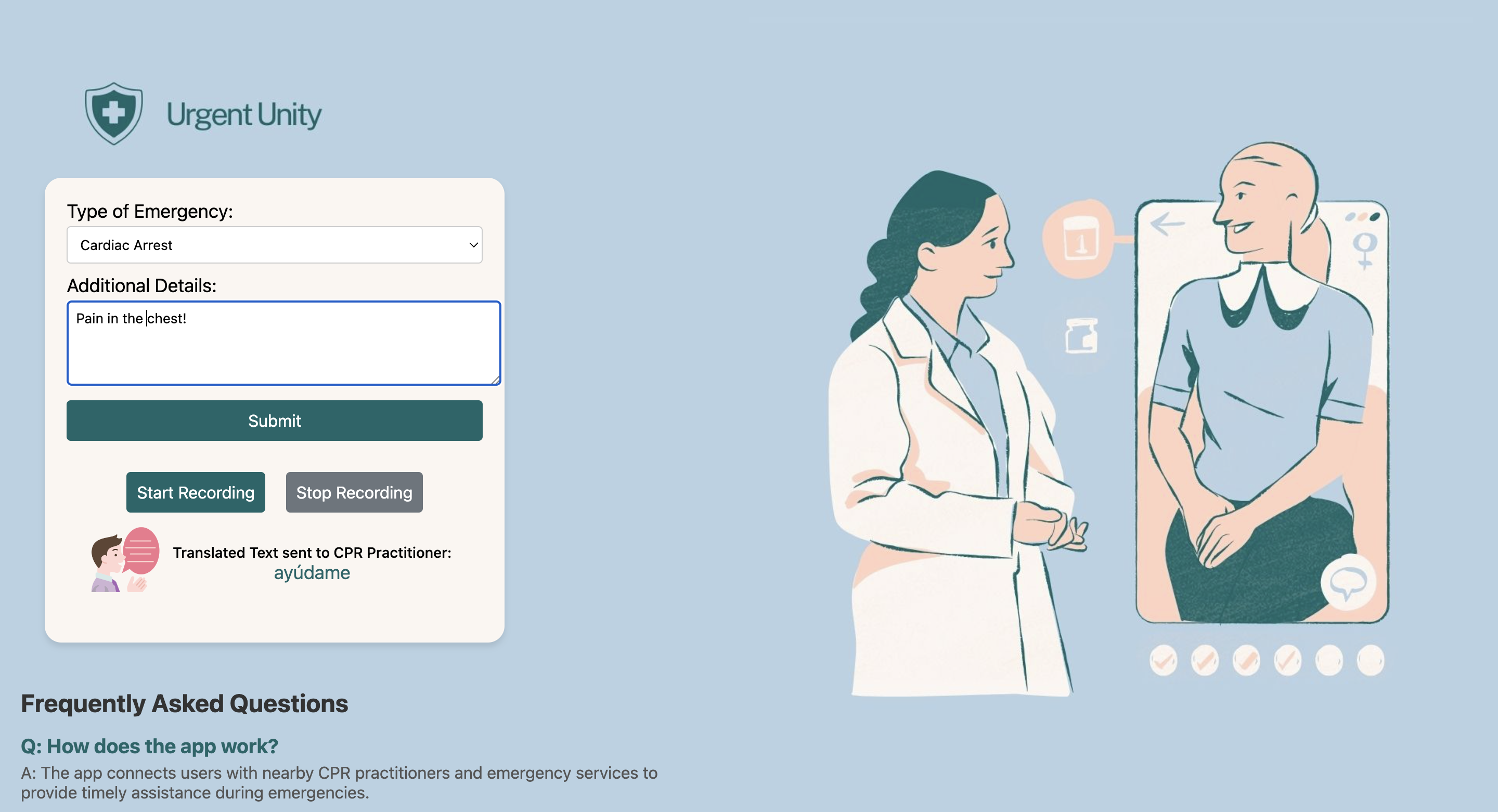 Urgent Unity | Devpost