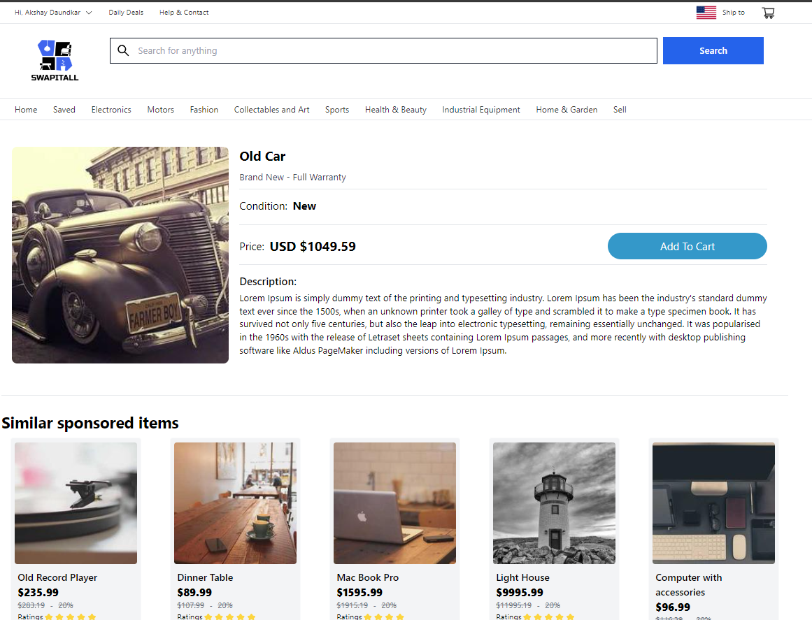 Swap It All | Devpost