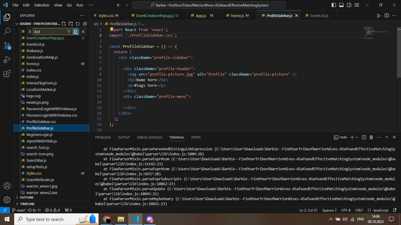 Warrior Wives | Devpost