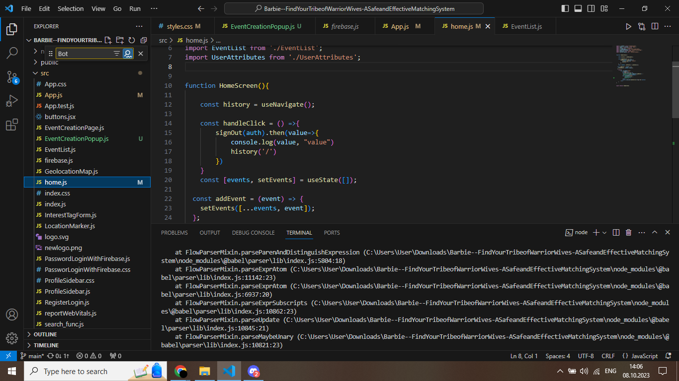 Warrior Wives | Devpost