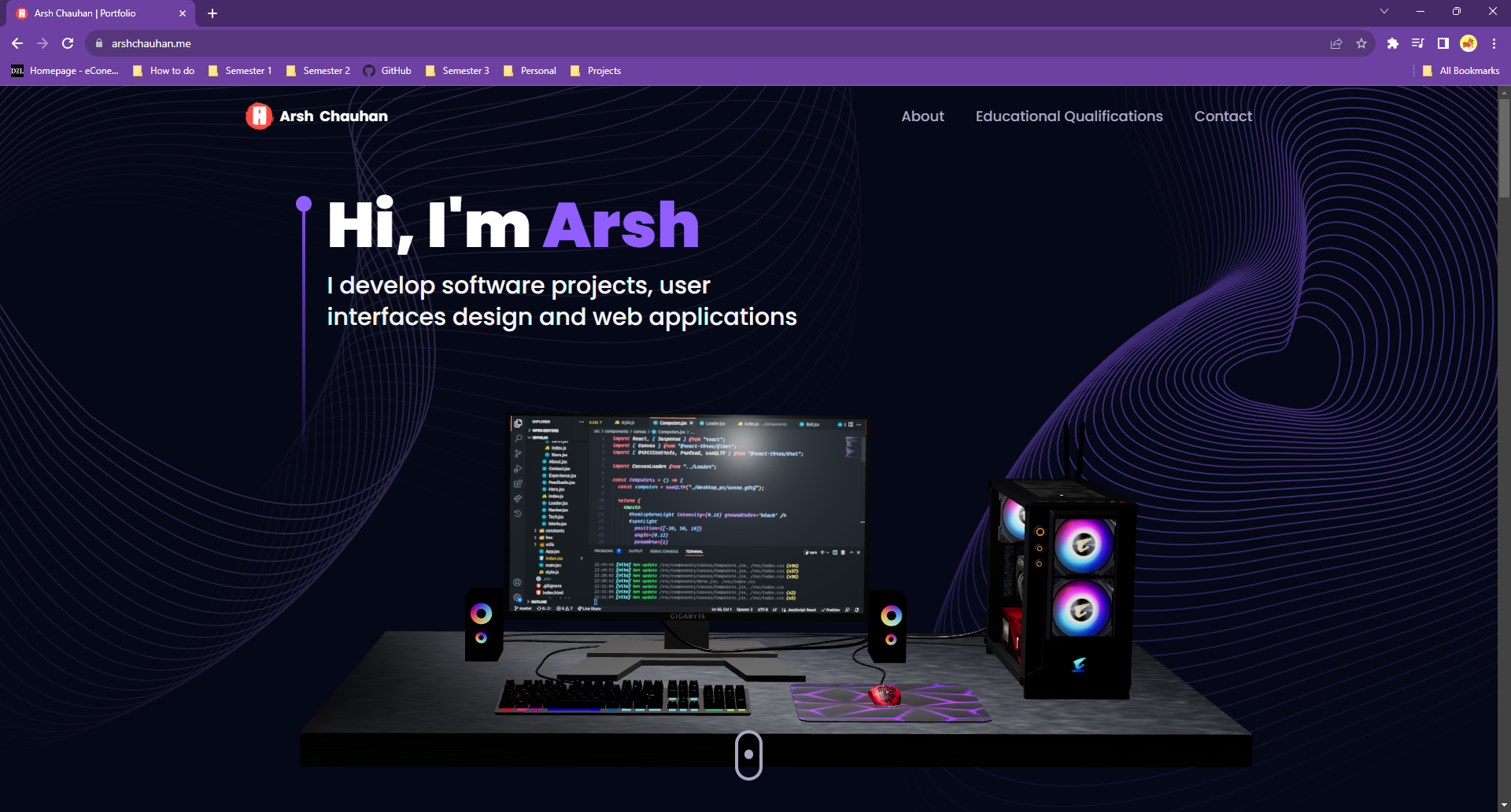Portfolio-Website | Devpost