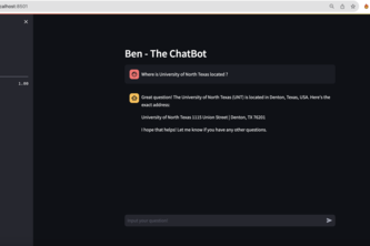 Ben - The ChatBot | Devpost