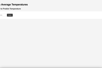 Global Warming Temperature Predictor | Devpost