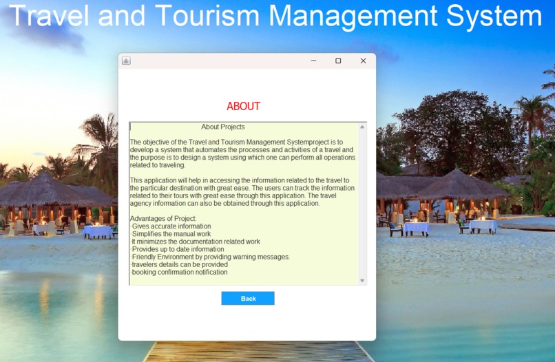 Travel and Tourist Management System | Devpost
