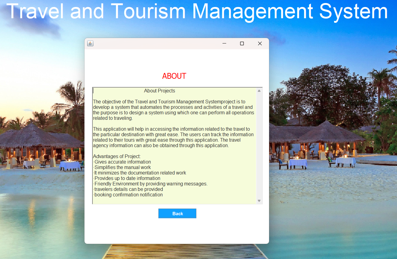 Travel and Tourist Management System | Devpost