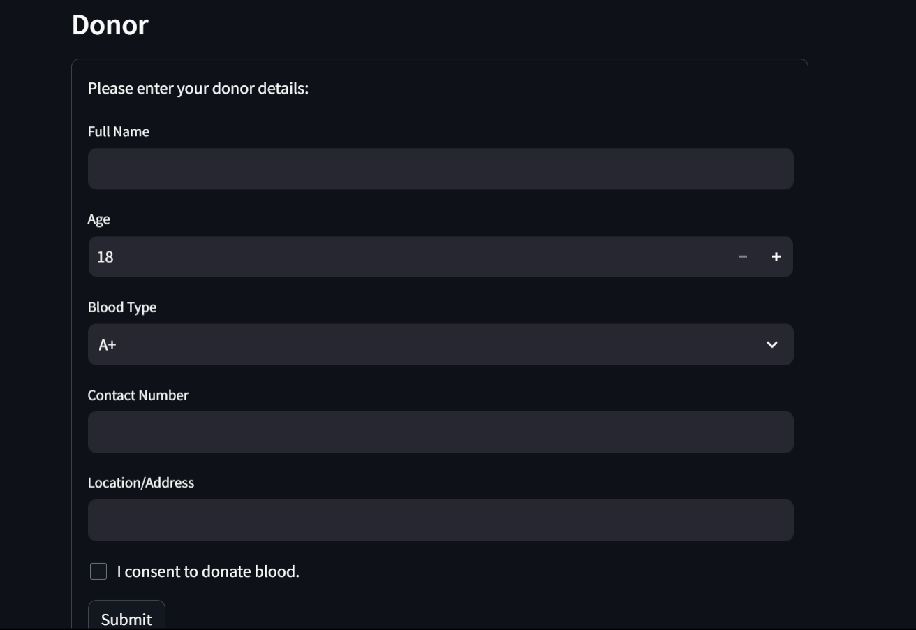 Blood bond society | Devpost