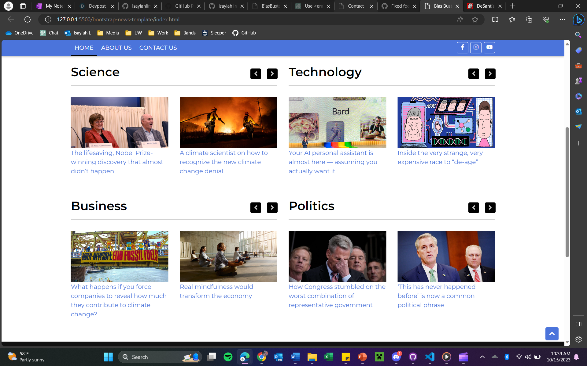 Bias Buster News | Devpost