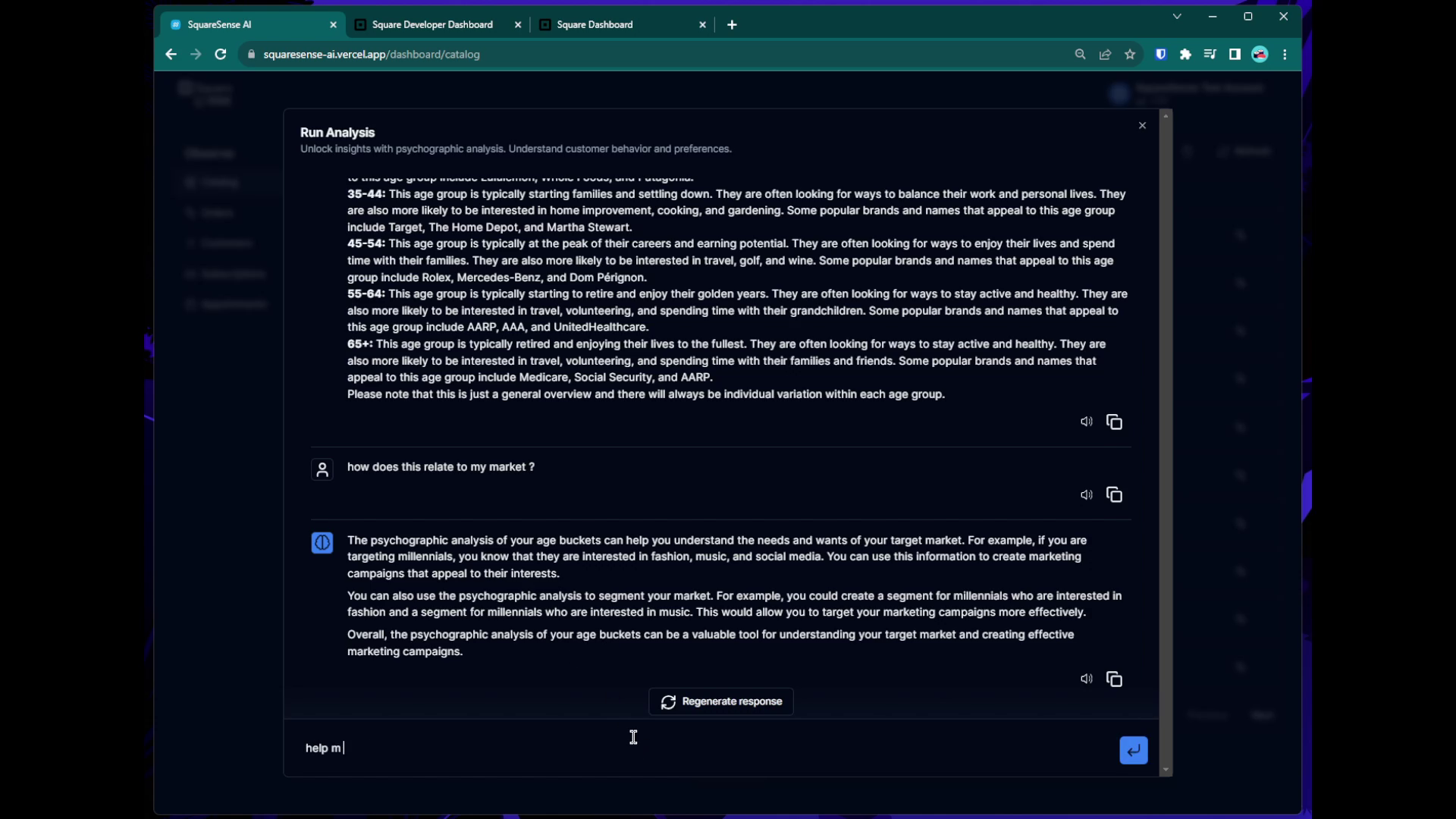 SquareSense AI - Personalized Ecommerce Intelligence | Devpost