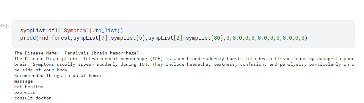 Disease Prediction | Devpost