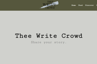 Thee Write Crowd Devpost