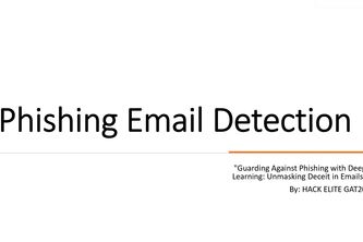 Phishing Email Detection by Hack Elite GAT20 | Devpost
