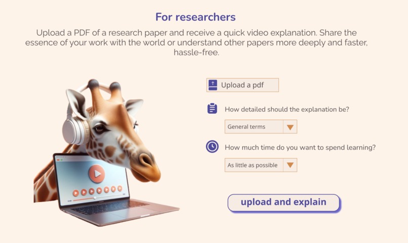 giraffe.study | Devpost