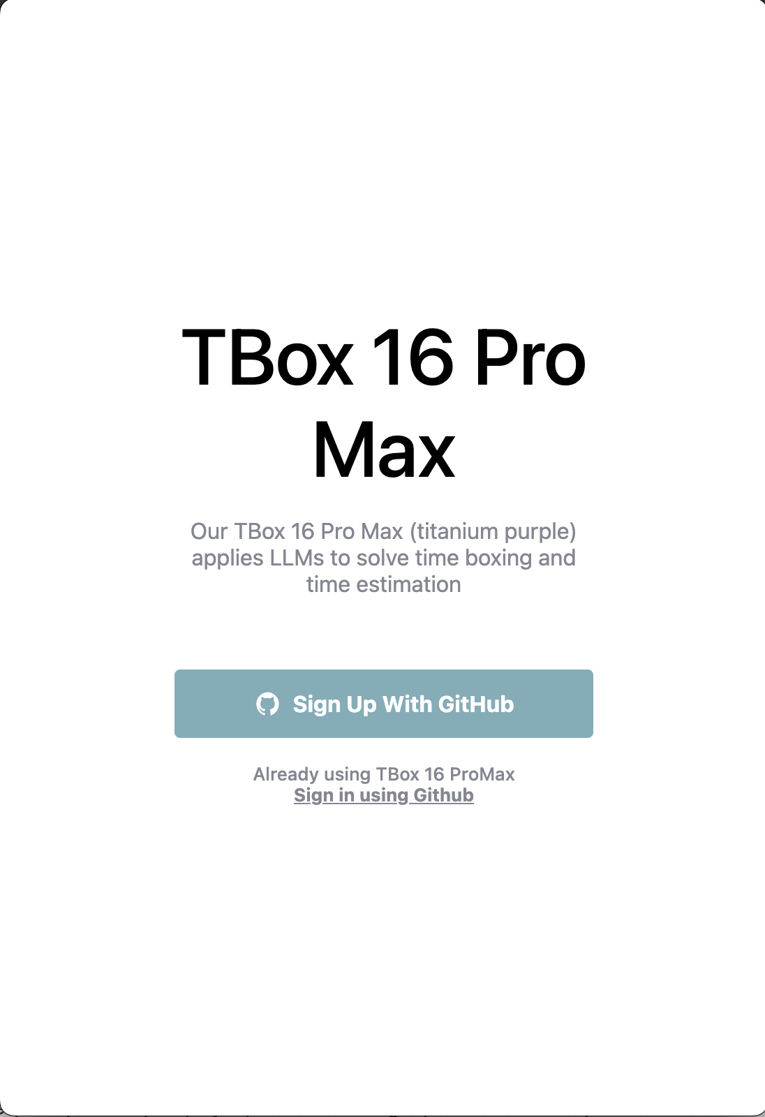 TBox 16 Pro Max (titanium purple) | Devpost
